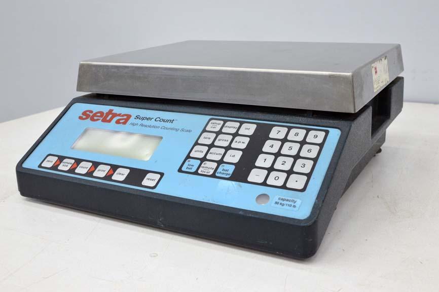 Lot #80: Setra Super Count High Resolution Counting Scale - WireBids